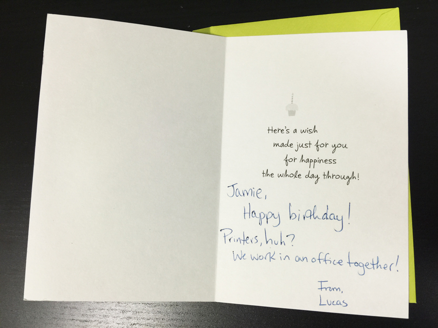 What To Write In A Birthday Card For My Co Worker Who s Only Been Here What To Write In A Birthday Card For My Co Worker Who s Only Been Here