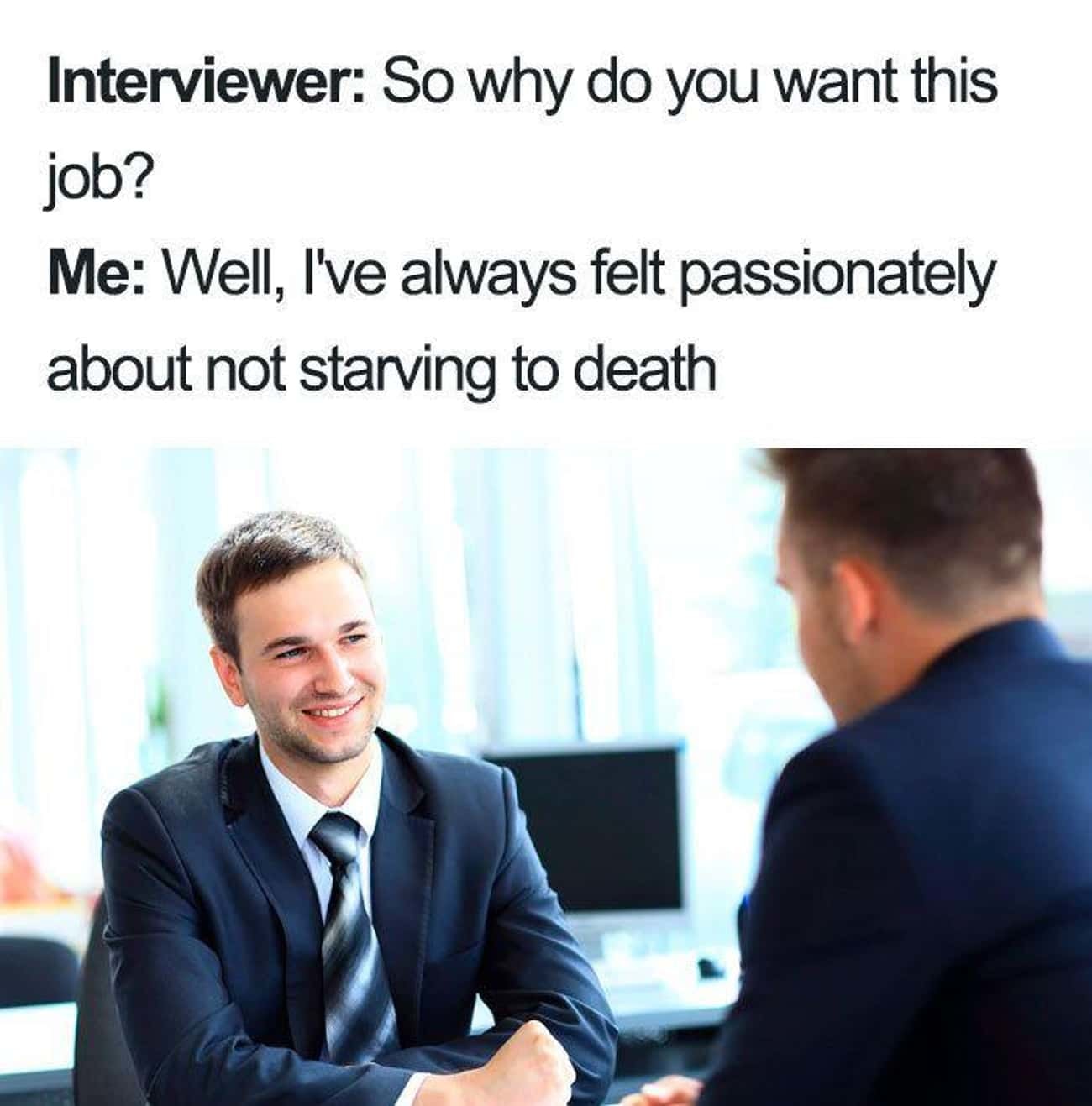 Job Searching Meme