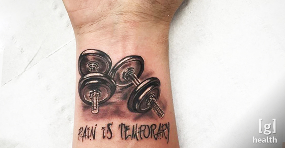 Fitnesstrainer Tattoos