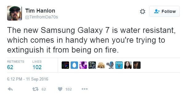 The Internet Is Having A Field Day With Samsung's Exploding Phone ...